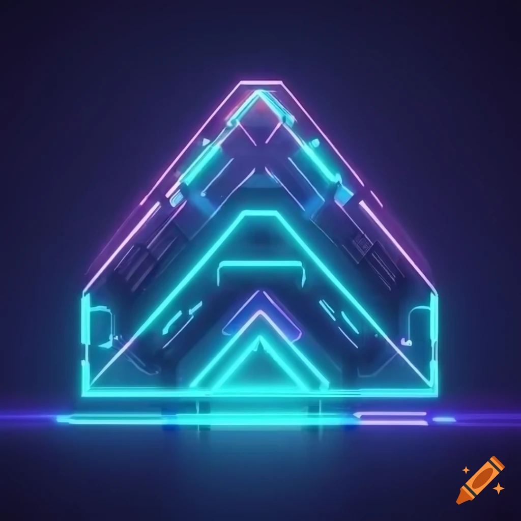 Vibrant abstract neon design for twitch streaming channel background on ...