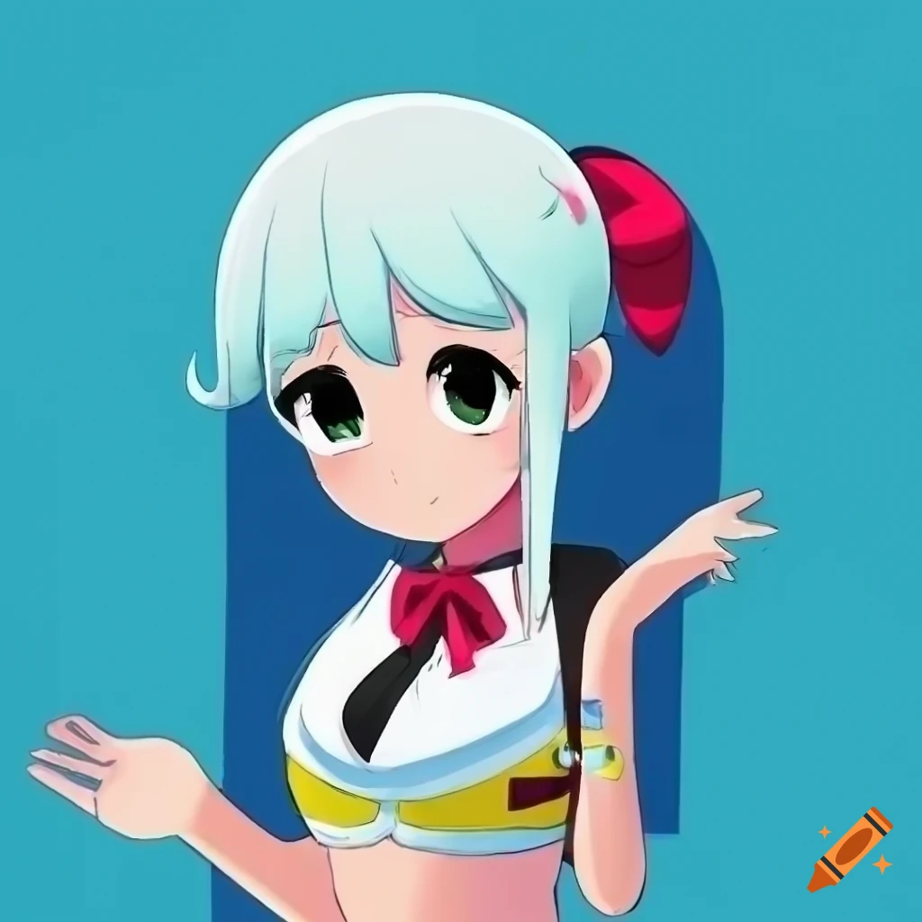 Waifu Original Character In Summer Attire From The Pokémon Series On 5372