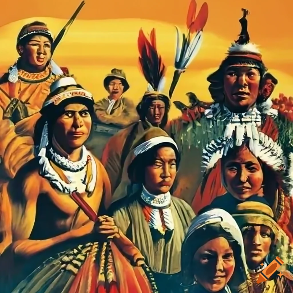 Detailed 1930's thanksgiving poster