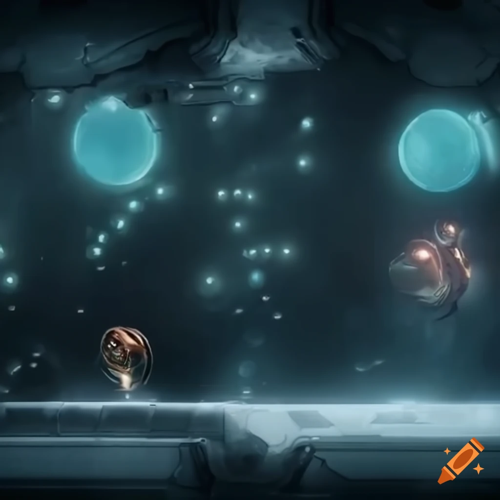 High resolution realistic bubble tiles from metroid dread game on Craiyon