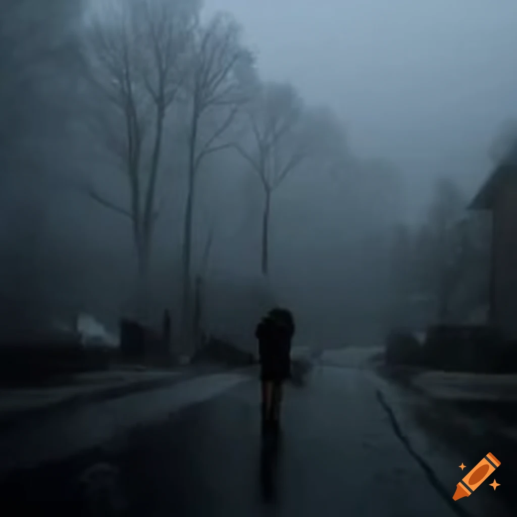 Image depicting hostile weather conditions on Craiyon