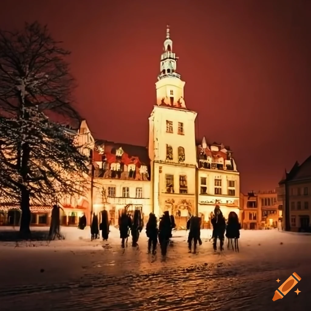 Christmas celebration in weimar, germany