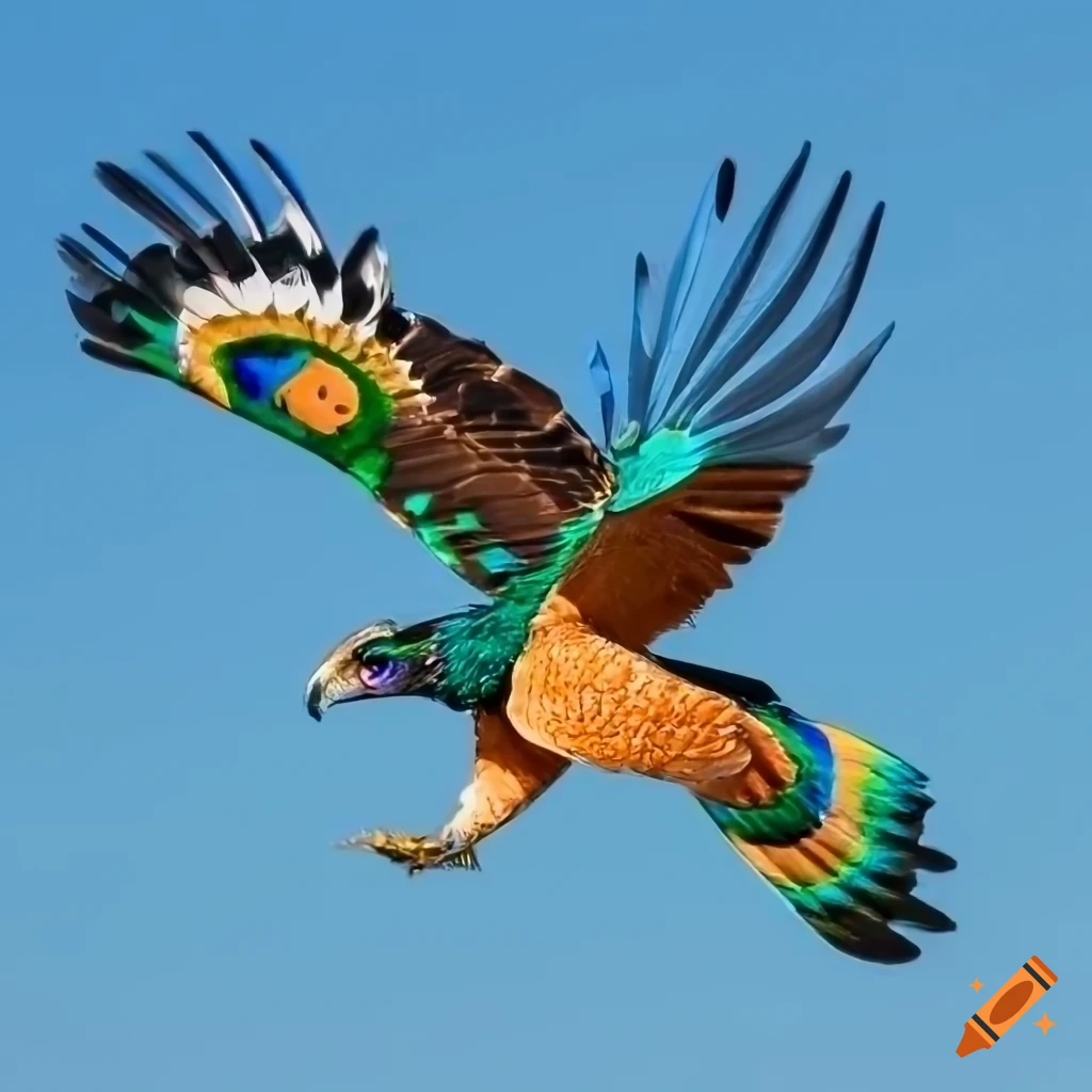 Mythical chimera creature with goat and parrot features on Craiyon