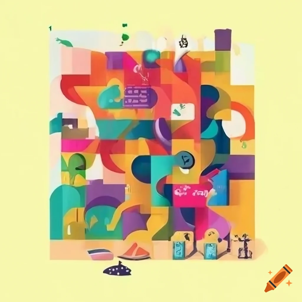 Poster for a board game festival