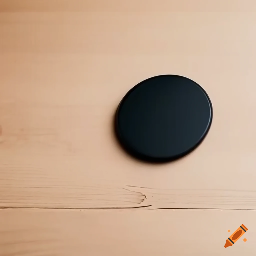 Magnet on a wooden table on Craiyon