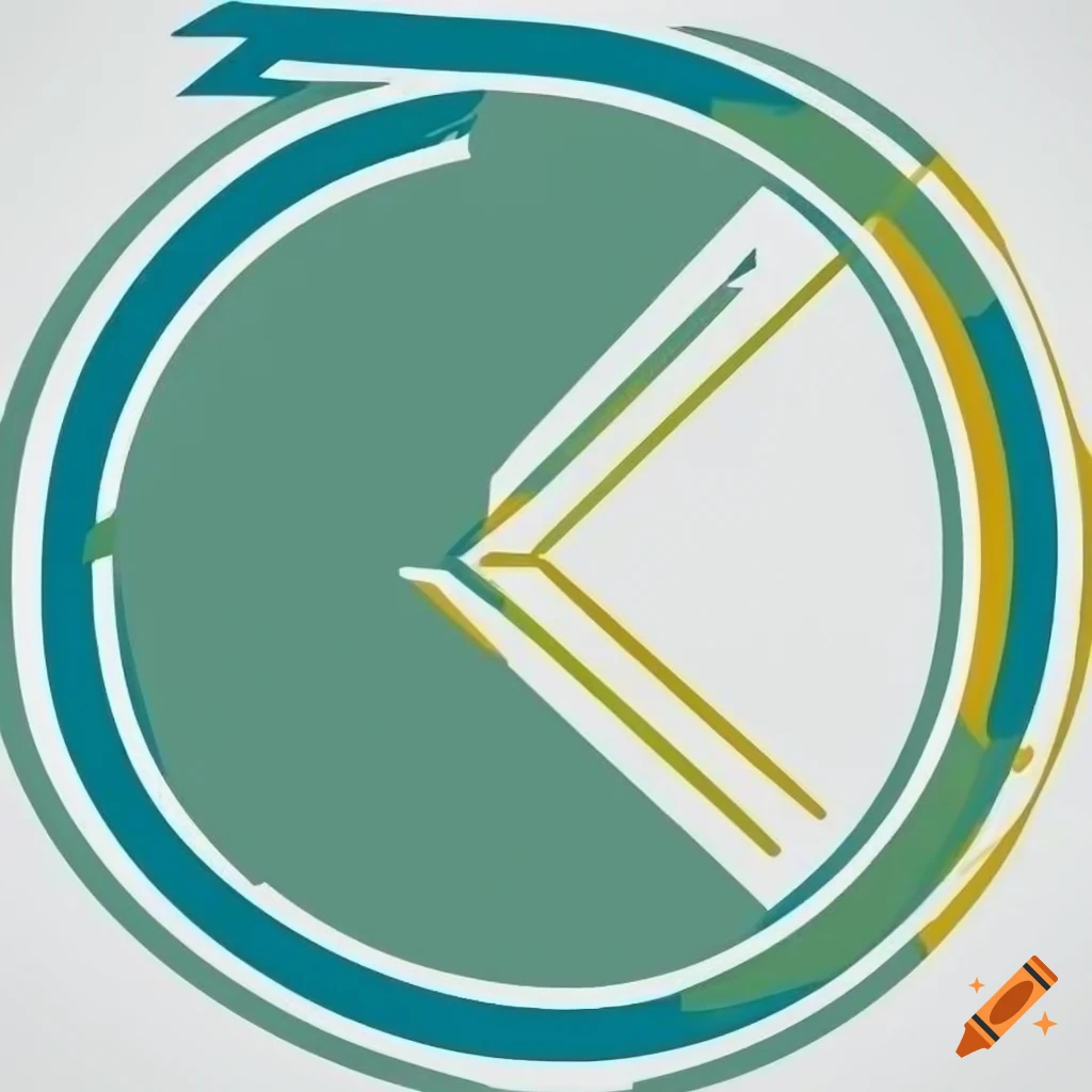 Modern logo concept for a light rail system