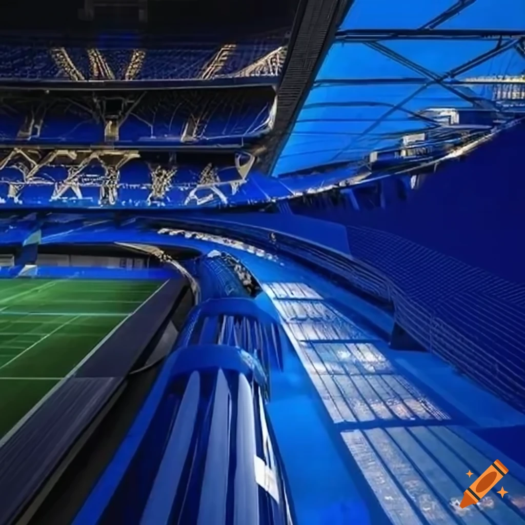 Futuristic stamford bridge stadium design