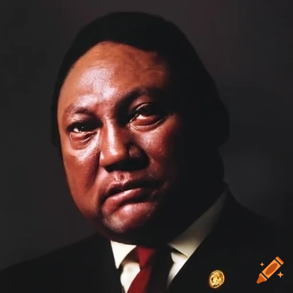 Portrait of manuel noriega, military leader of panama on Craiyon