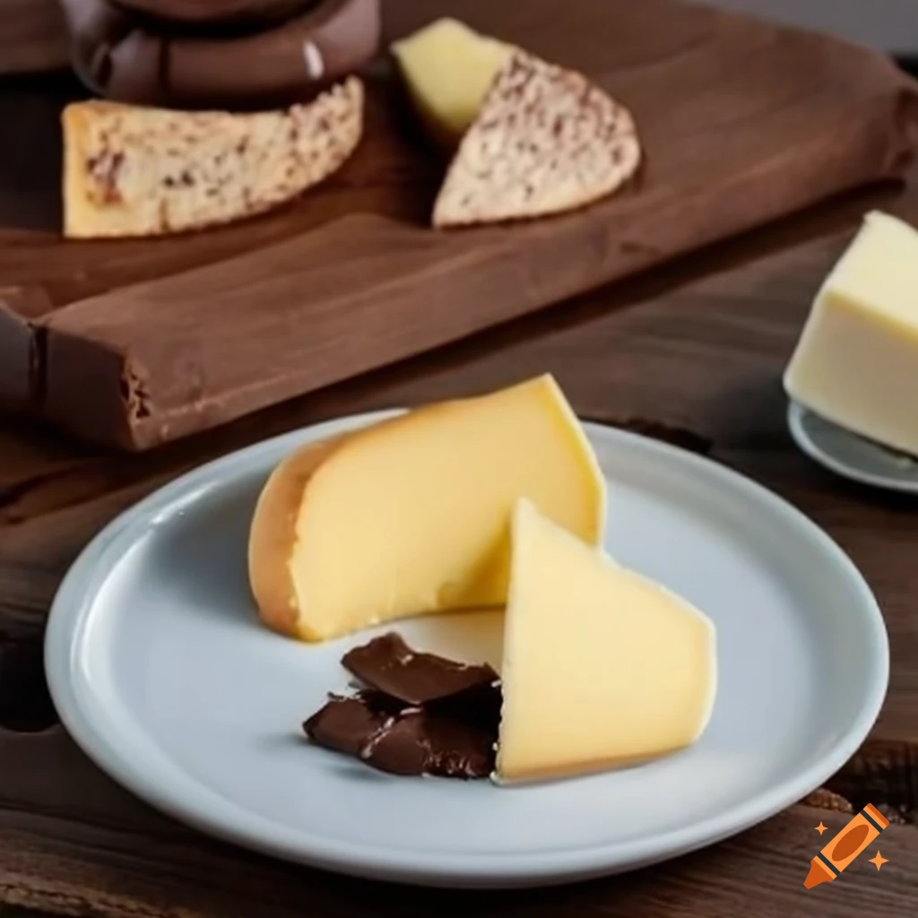 Delicious combination of chocolate and cheese