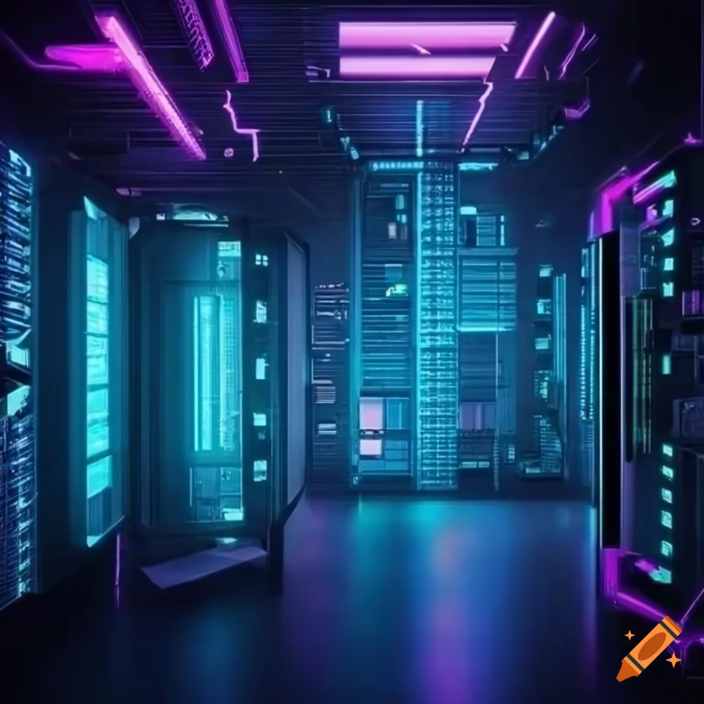 Low poly green wireframe face trapped in the mainframe on Craiyon