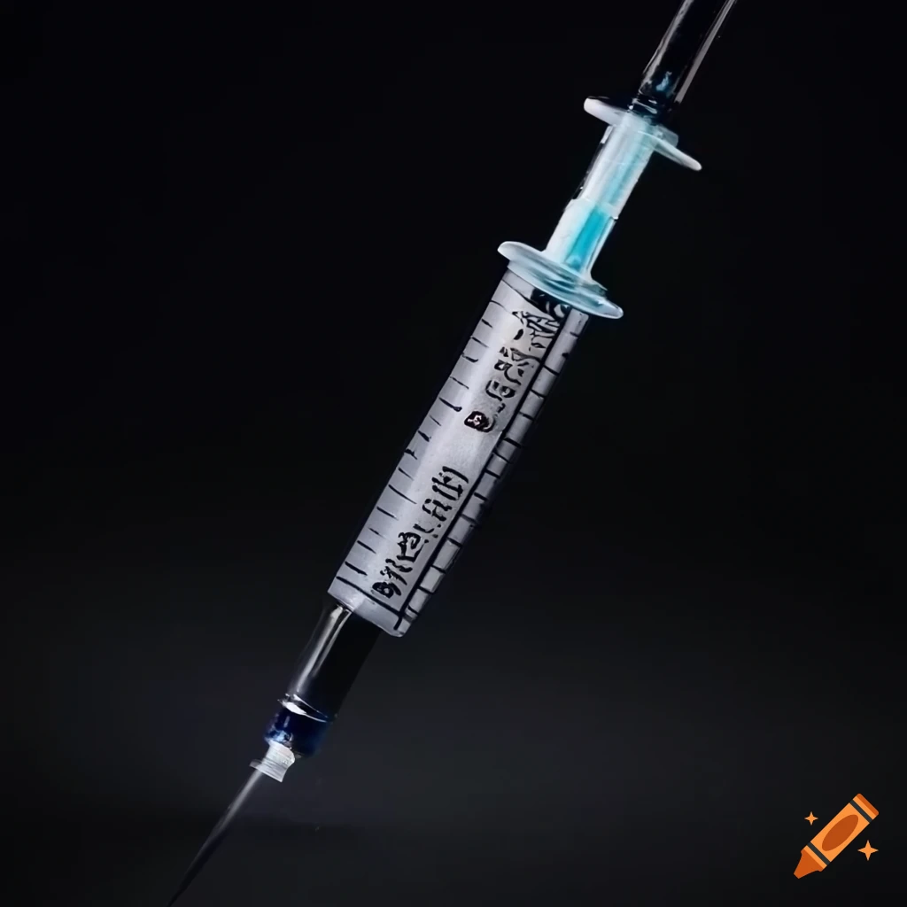 Gel syringe on Craiyon