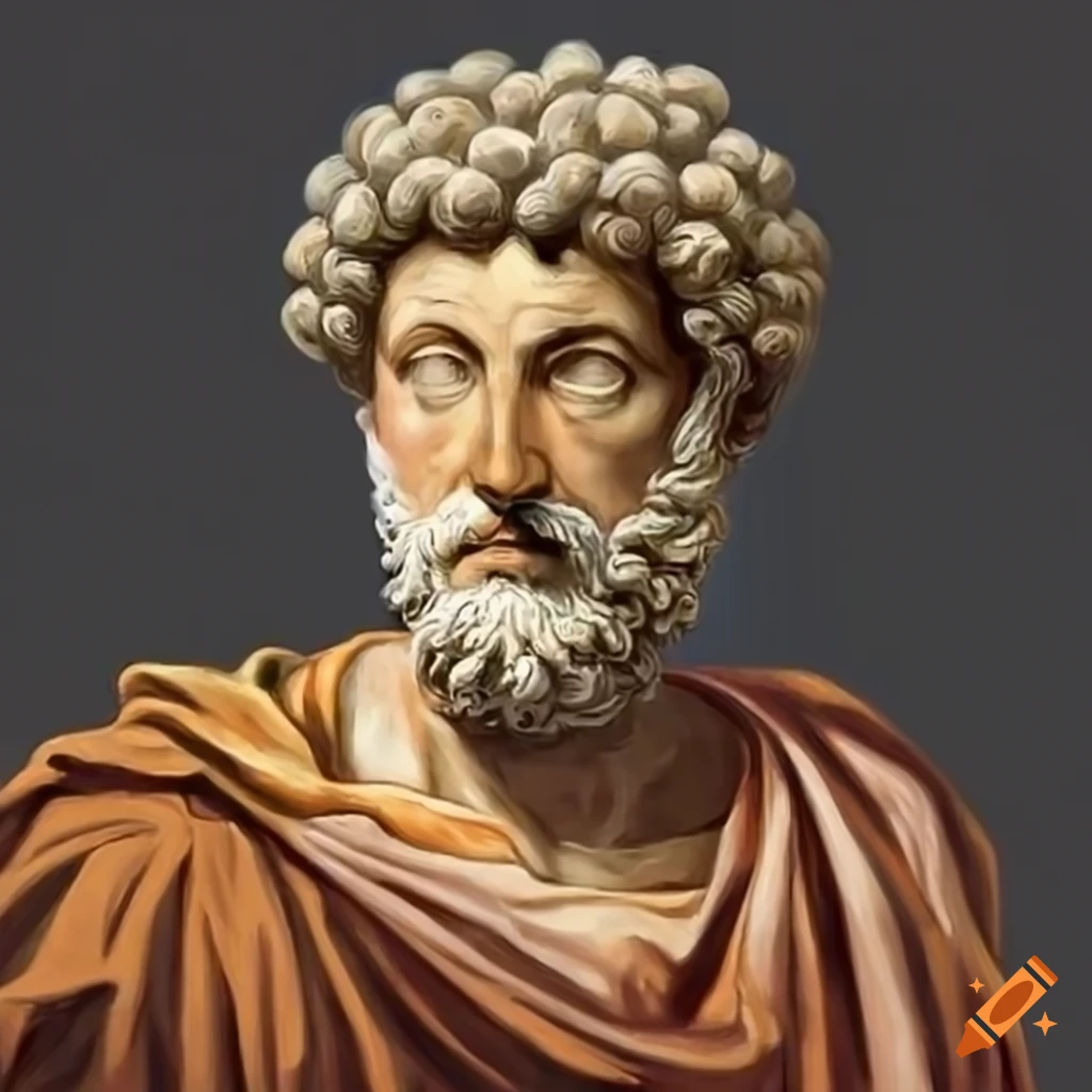 Portrait of marcus aurelius