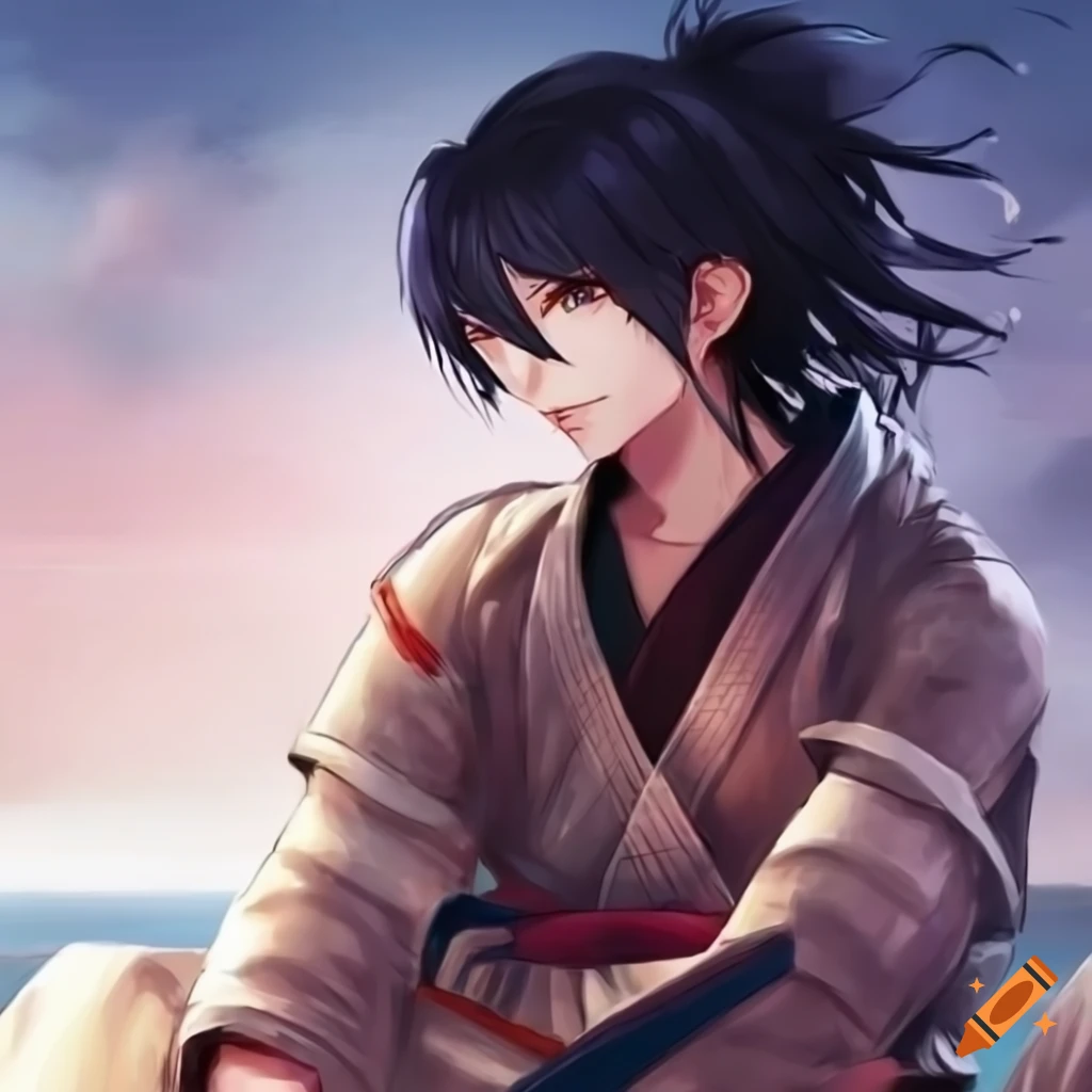 Typhoon swell in samurai champloo on Craiyon