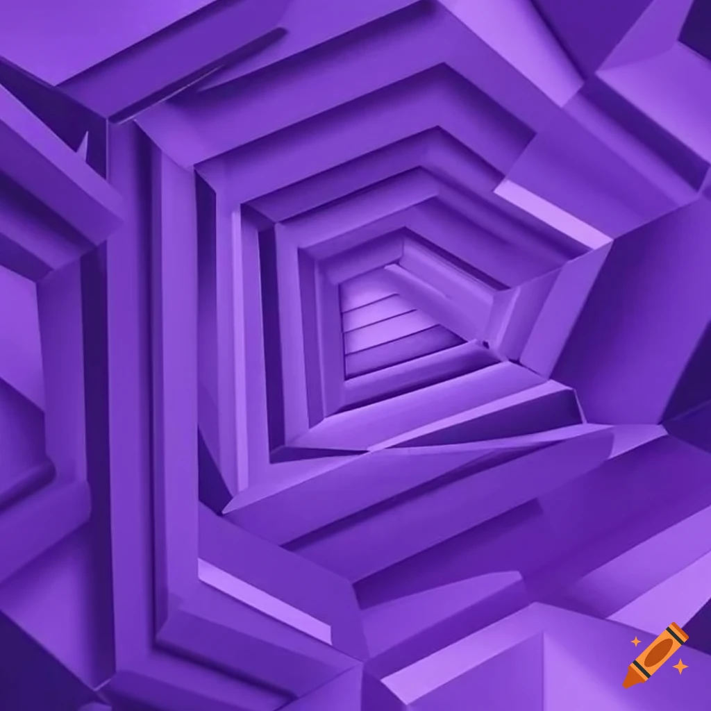 Purple cube on Craiyon