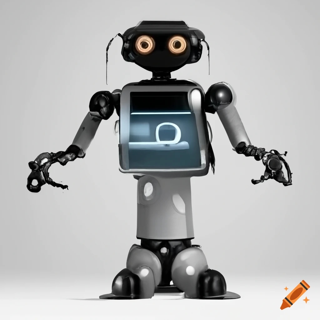 The humanoid robot stands 6 feet tall, with a slender, silver-white ...