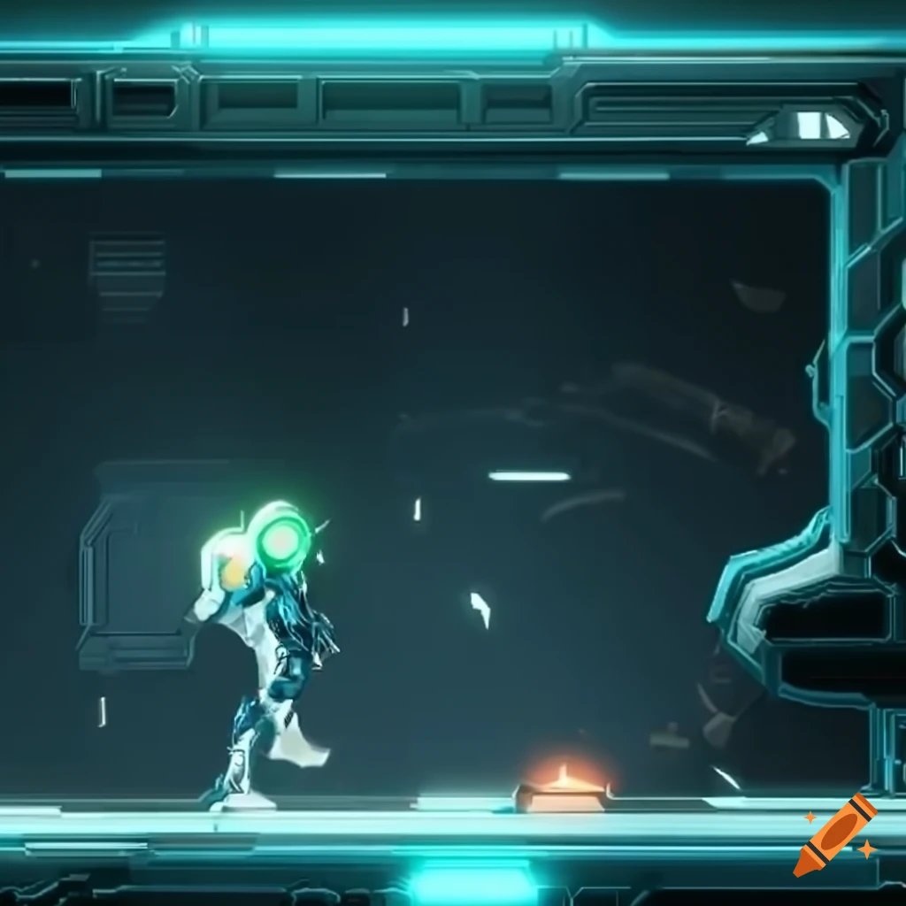 High resolution tiles from metroid dread game on Craiyon