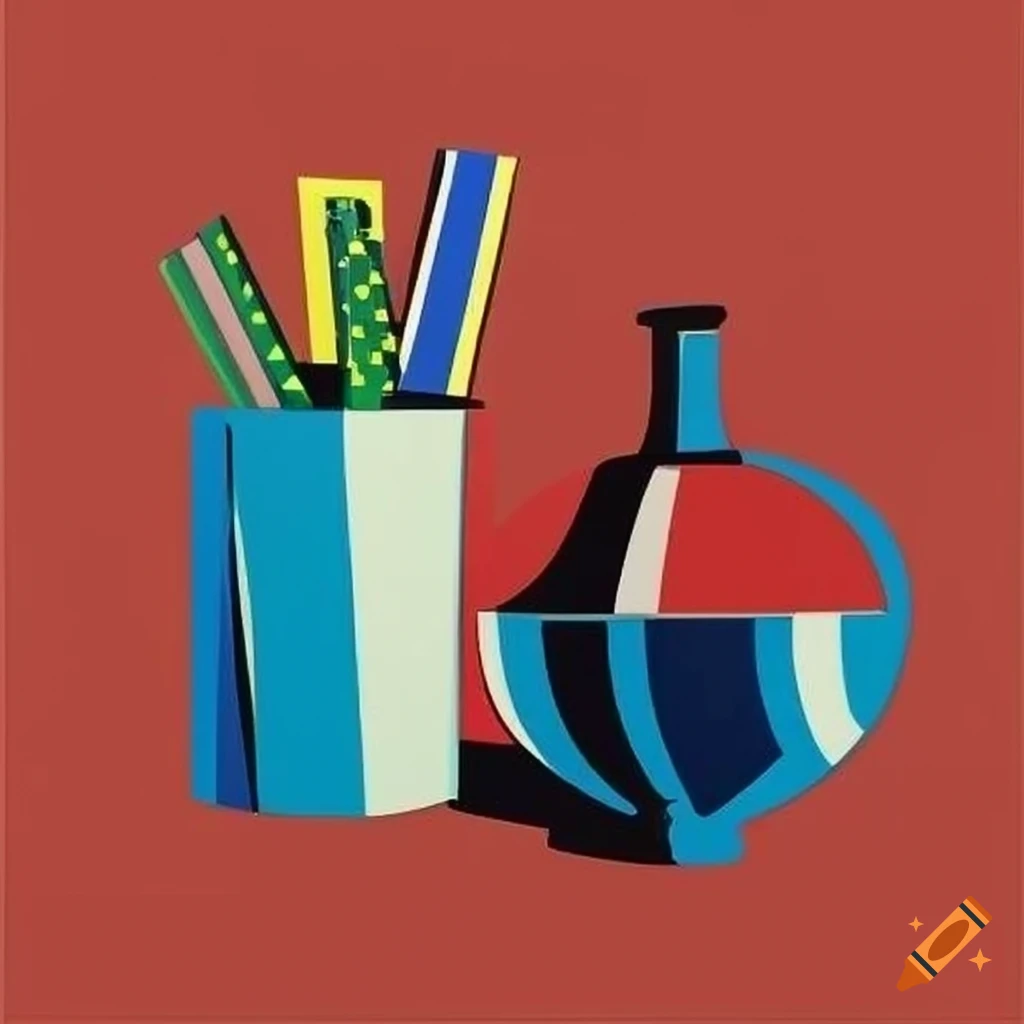 Pop art collage by roy lichtenstein