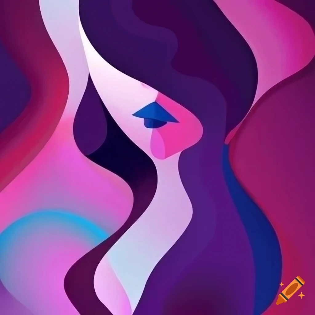 Abstract Wallpaper With Geometric Figures