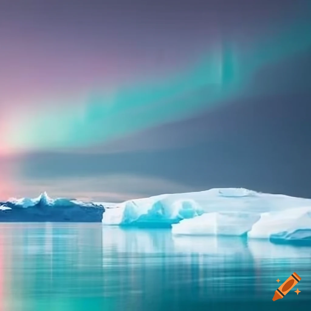 Arctic ocean on Craiyon