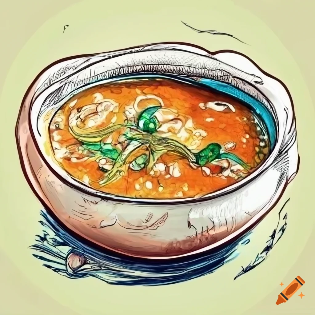 A steaming bowl of traditional hungarian beef goulash on Craiyon