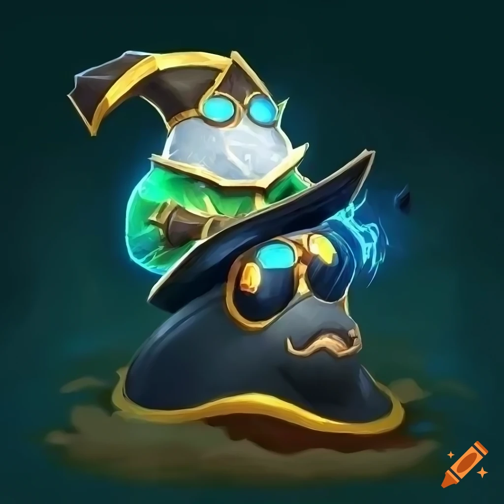 League of legends character with turtle design on Craiyon
