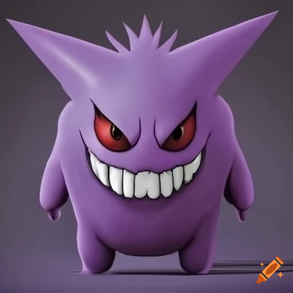 Image of gengar on Craiyon
