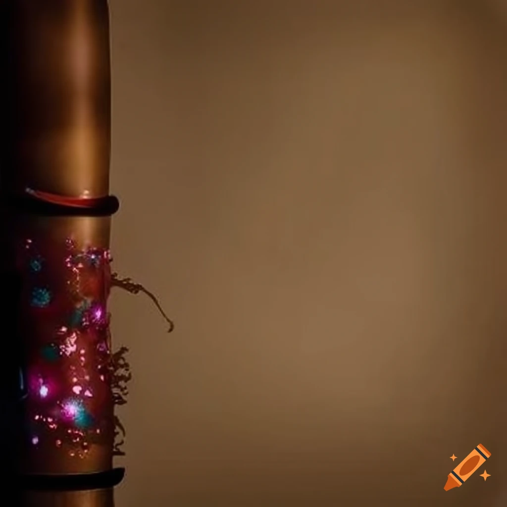 Shiny enchanted paper scroll