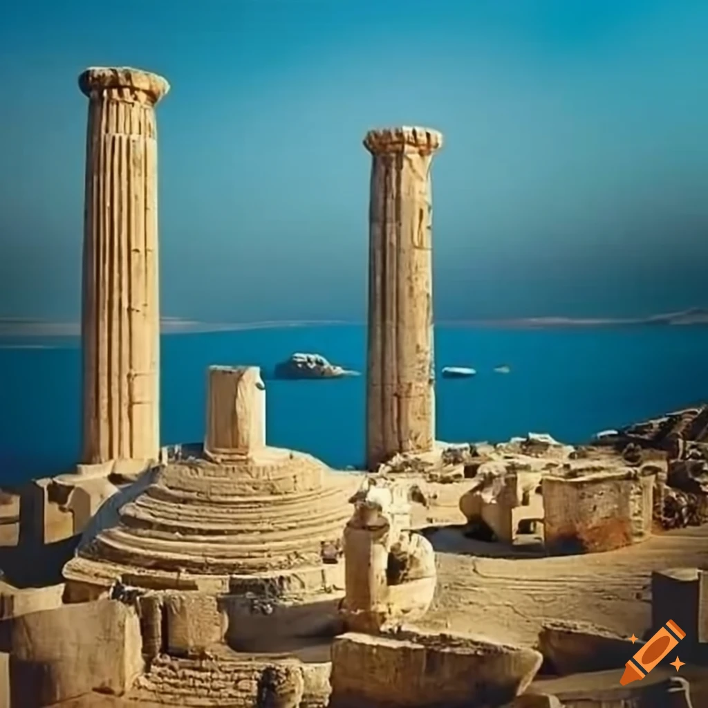 Photo of the ancient greek city of sinope on Craiyon