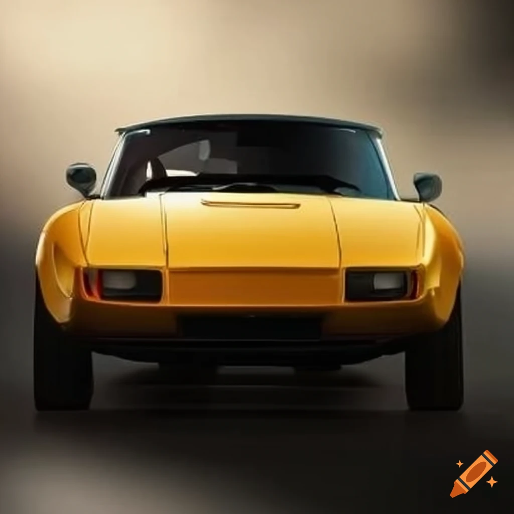 Modern saab sonett car on Craiyon