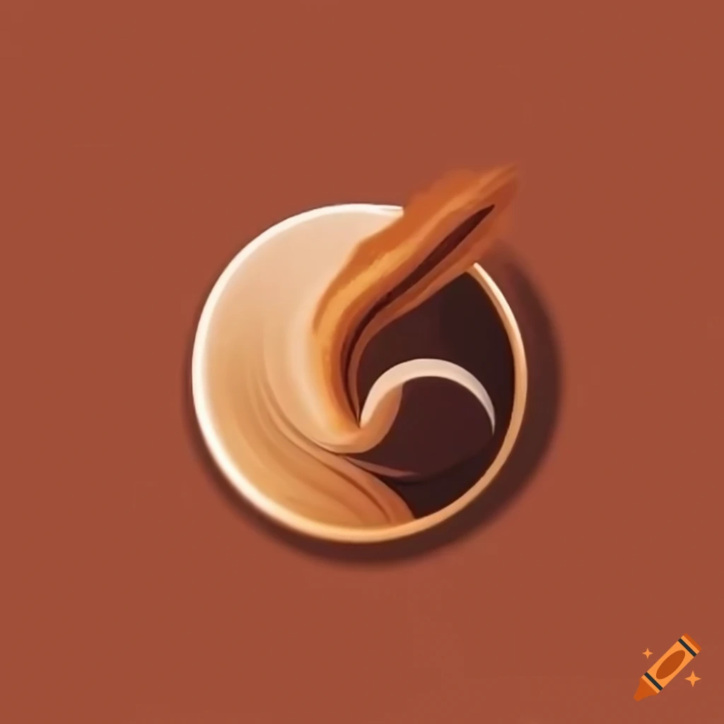 Coffee logo for podcast thumbnails