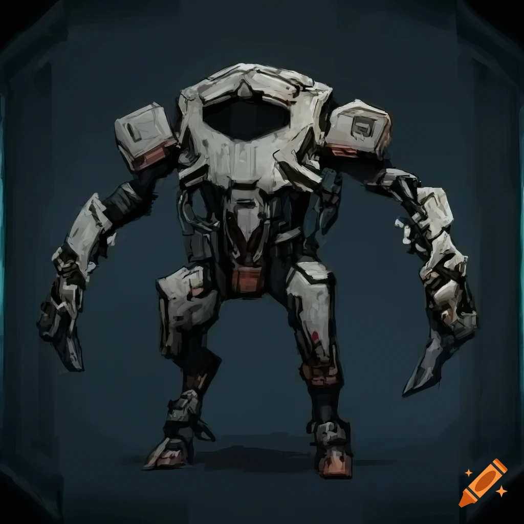 Floating death robot futuristic on Craiyon