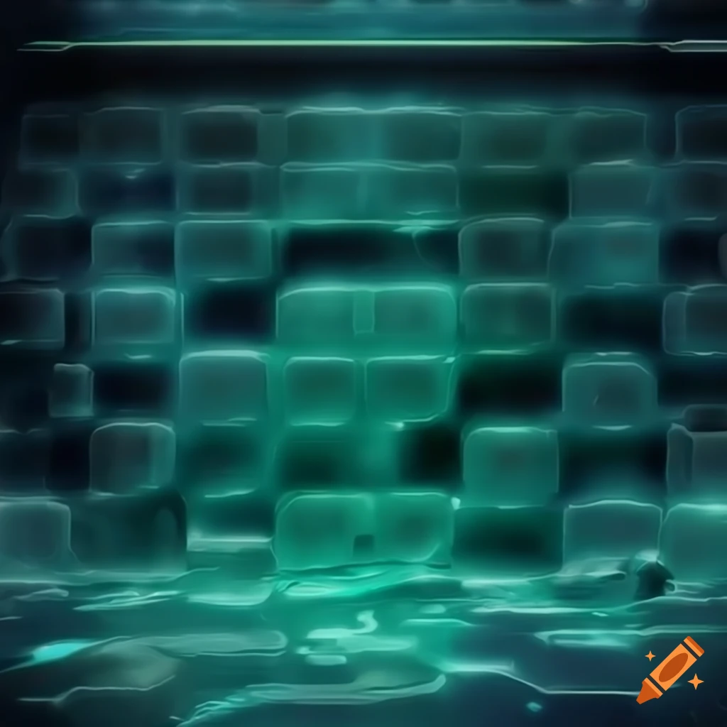 Realistic 2d bubble tile background for metroid game on Craiyon
