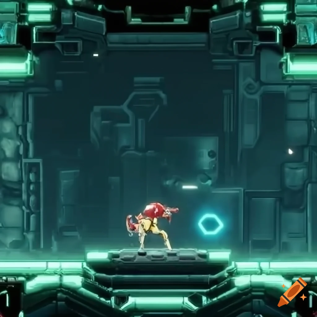 High resolution tiles from the game metroid dread on Craiyon