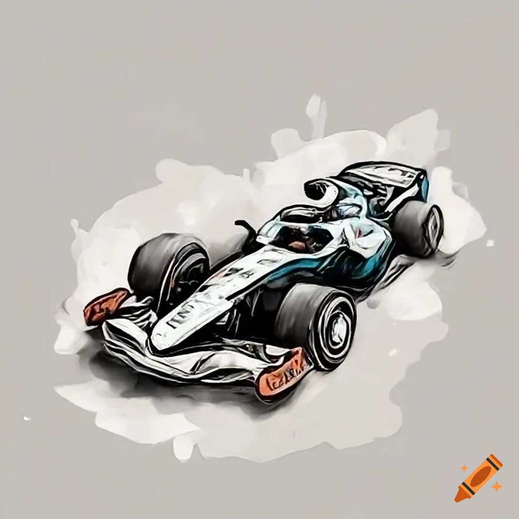 Formula 1 images created on Craiyon