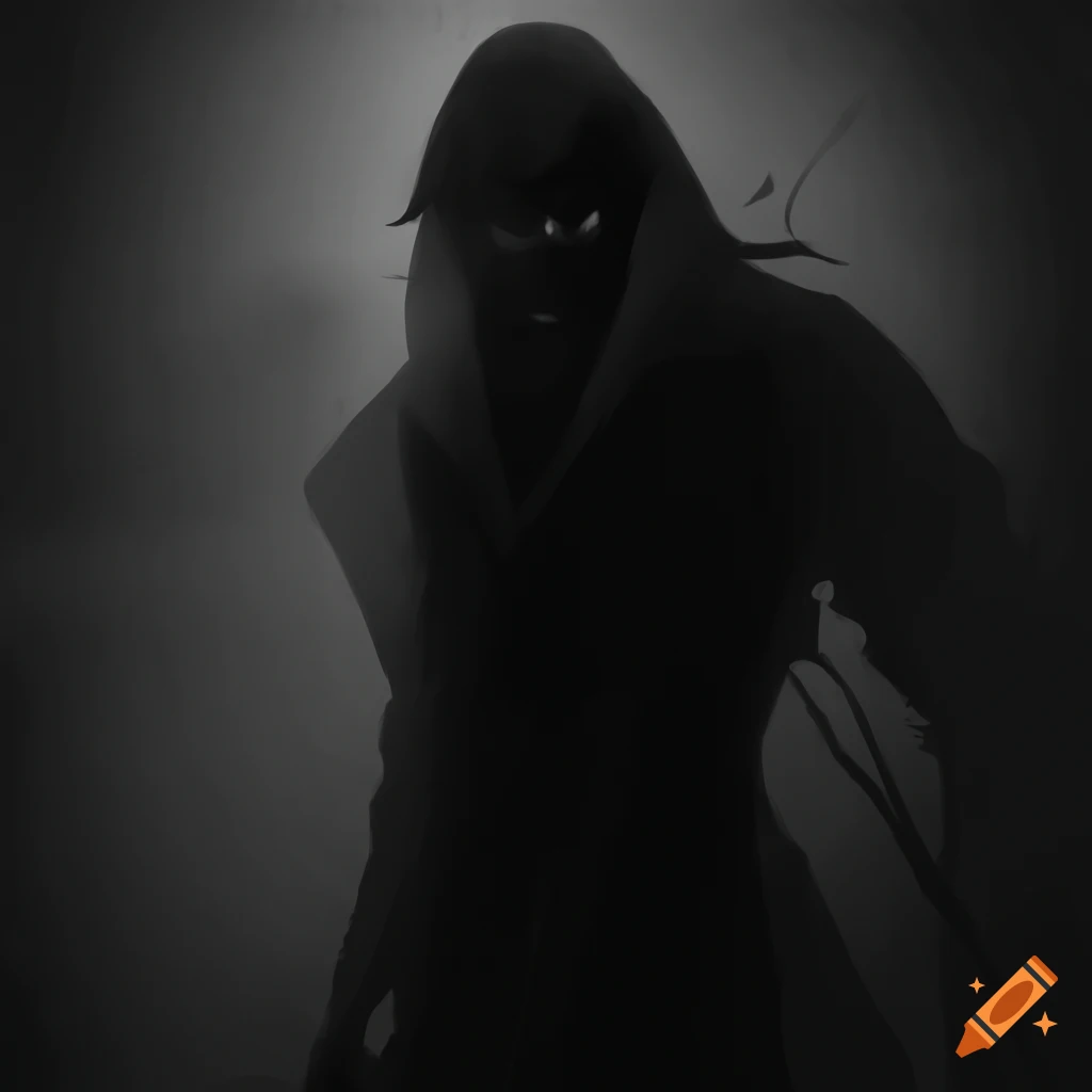 Digital Art Of A Shadow Assassin On Craiyon