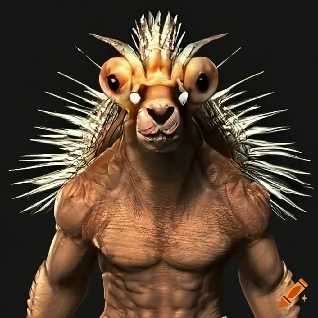 Hybrid creature design combining features of multiple animals on Craiyon