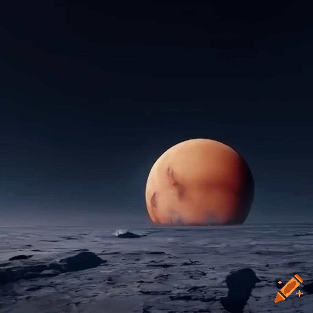 How To Draw Mars Step By Step Outer Space Landmarks