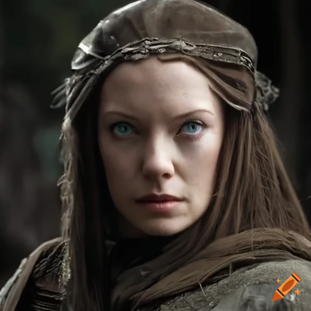 Woman soldier from lord of the rings