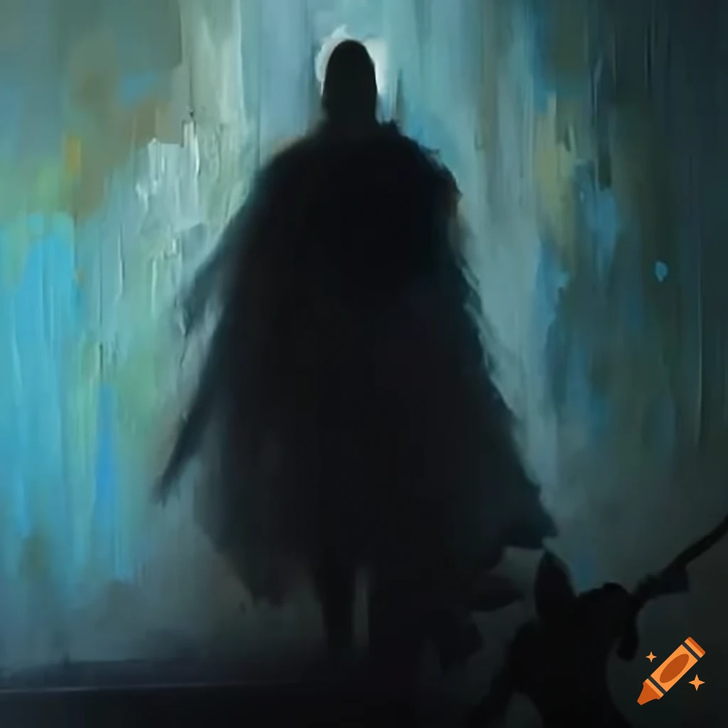 Shadow knight with a companion