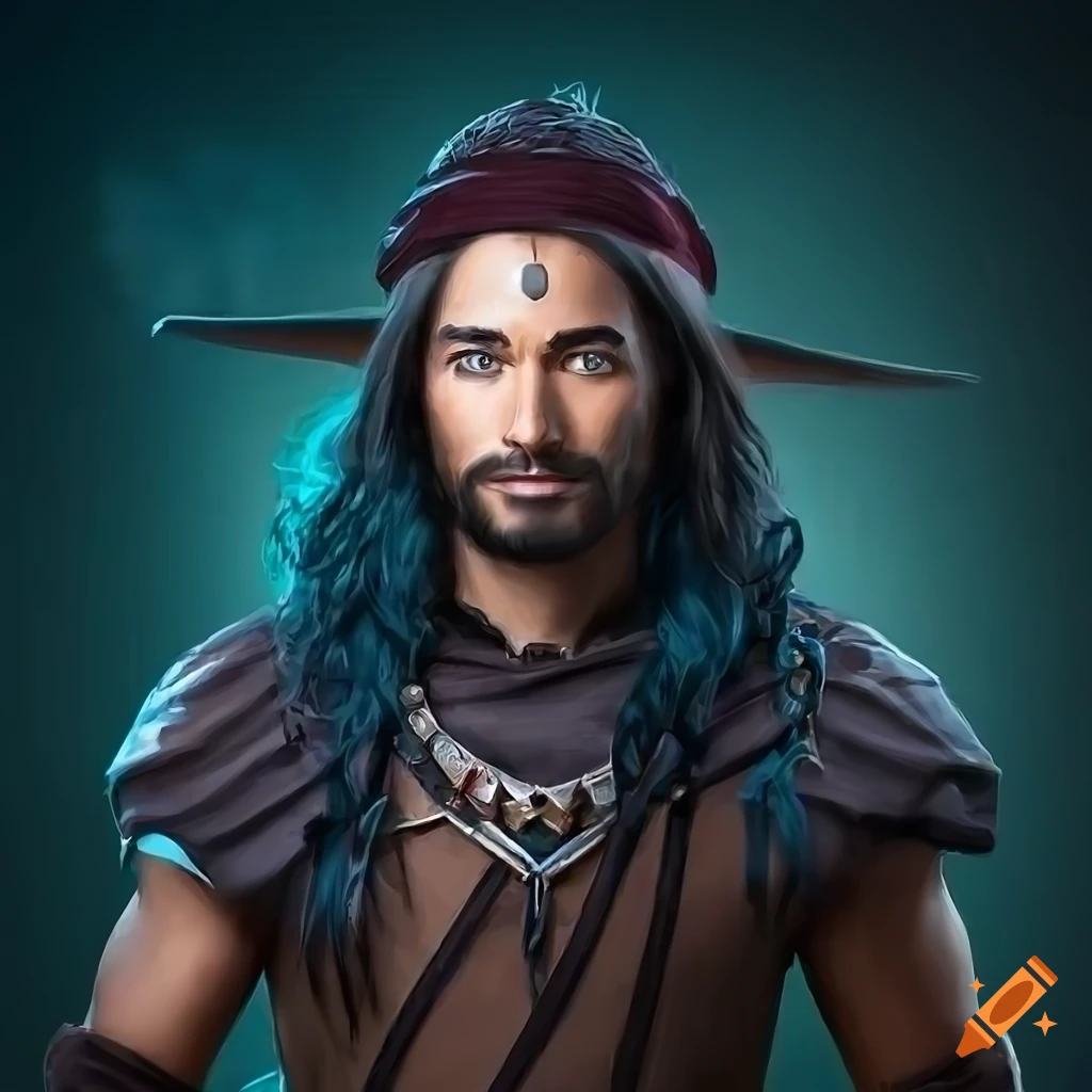 Detailed portrait of fantasy character kesham buckrampage