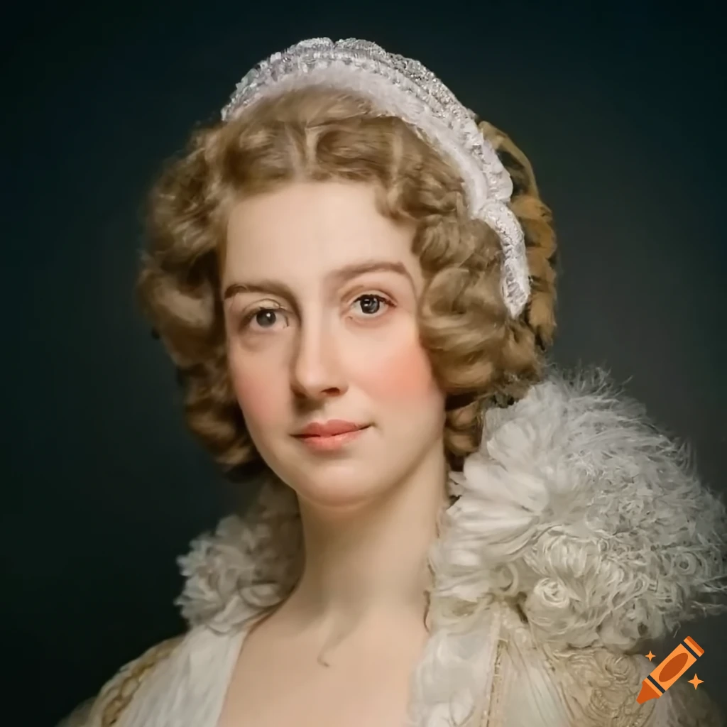 Flattering portrait of jane austen on Craiyon