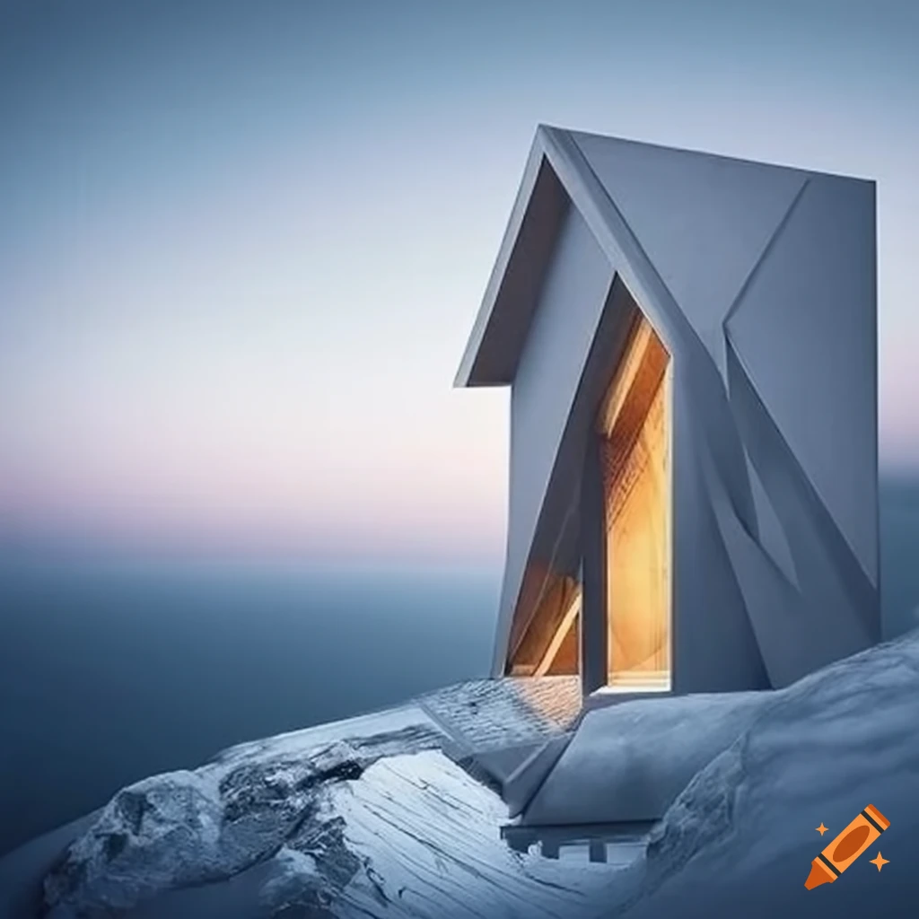Minimalist tower cabin architecture