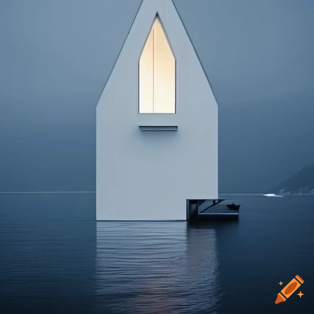 Sophisticated nordic tower cabin architecture on Craiyon