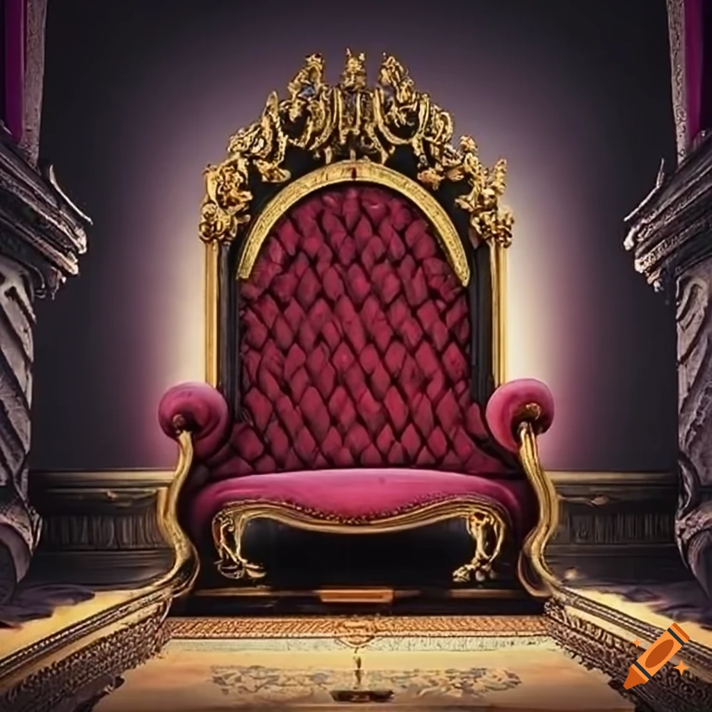 Interior of a Christian throne room on Craiyon