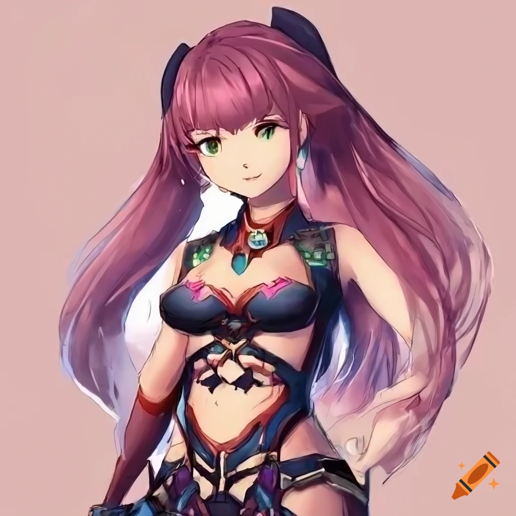 Xenoblade Chronicles Inspired Waifu Character