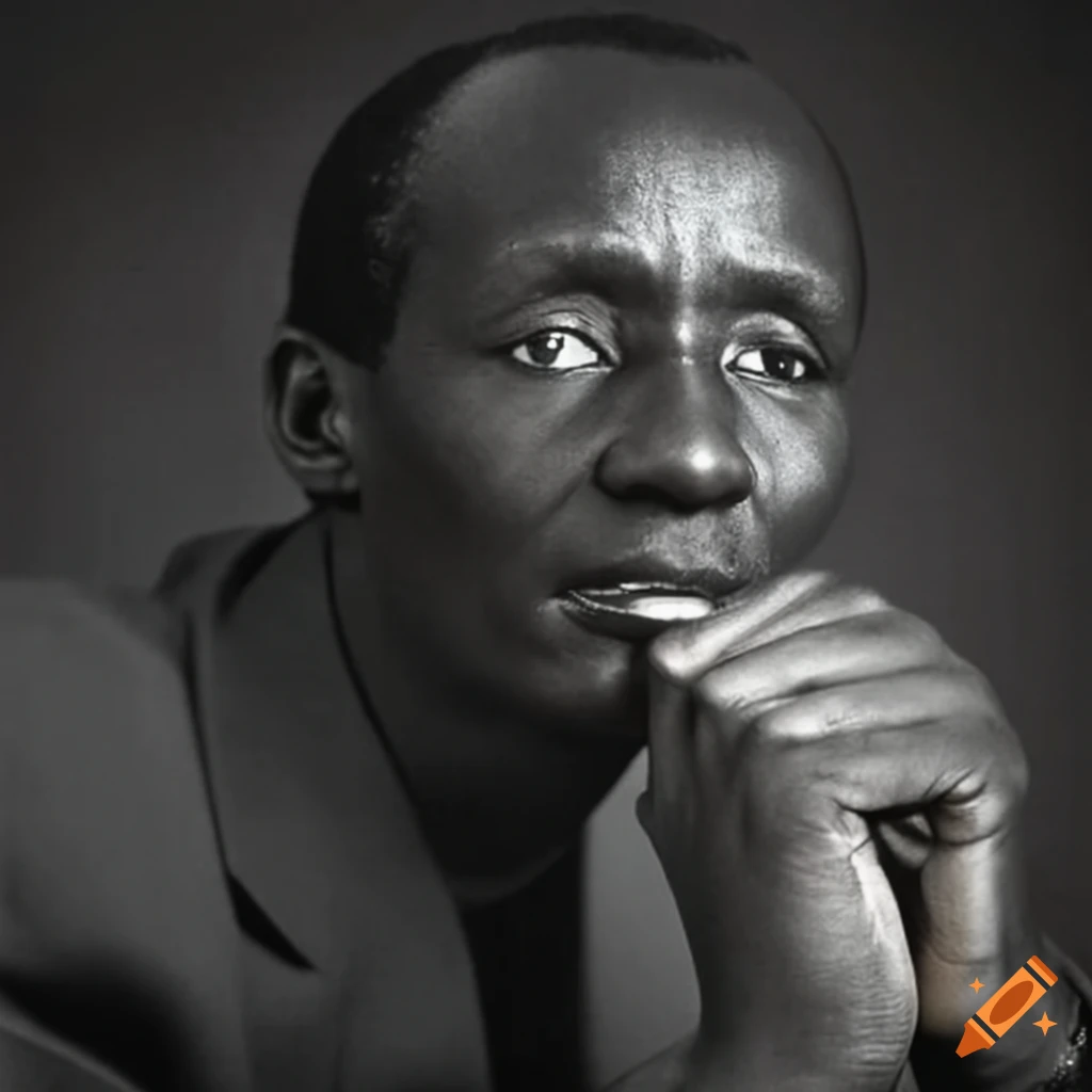 Portrait of blaise compaoré, burkinabe politician