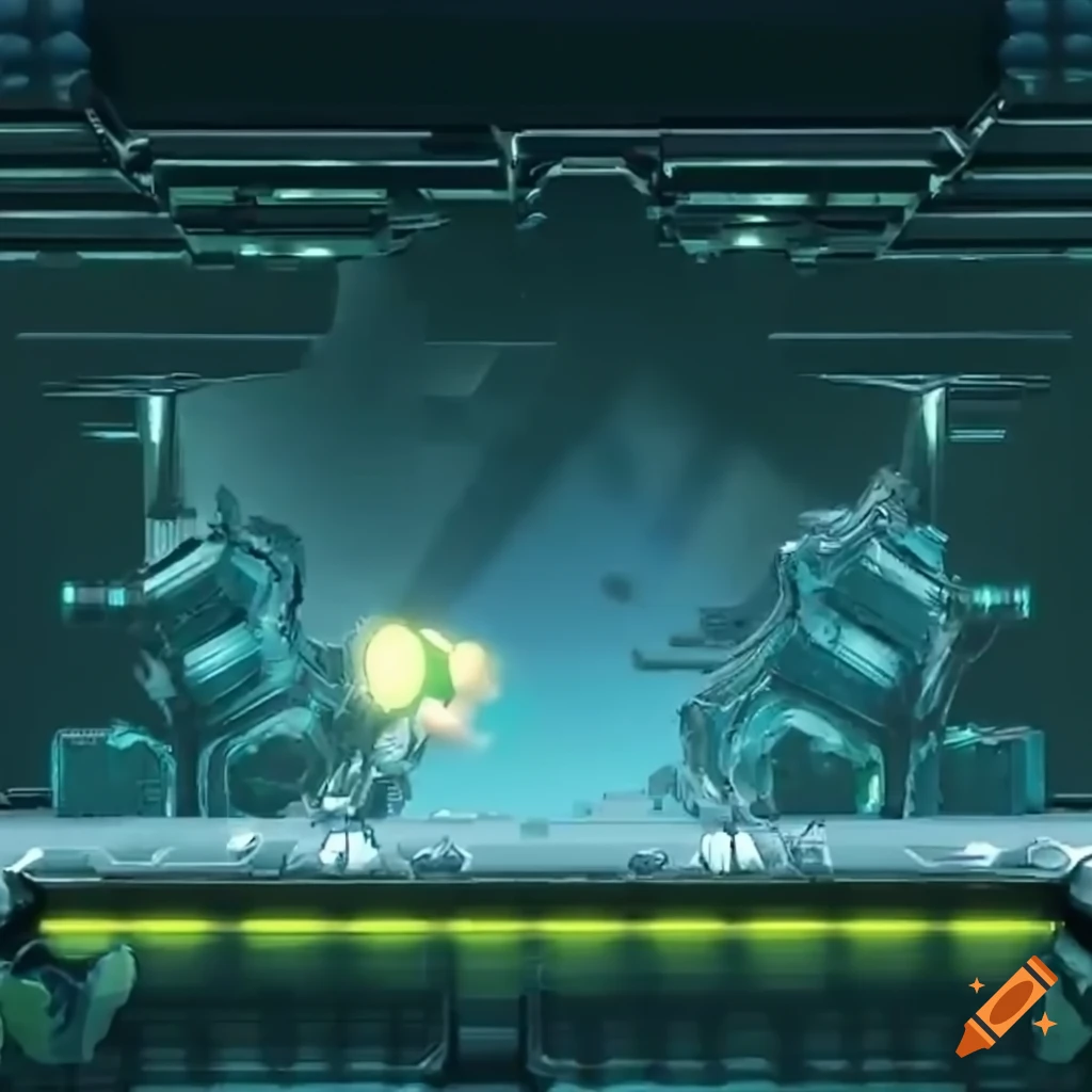 2d tiles for the metroid dread game