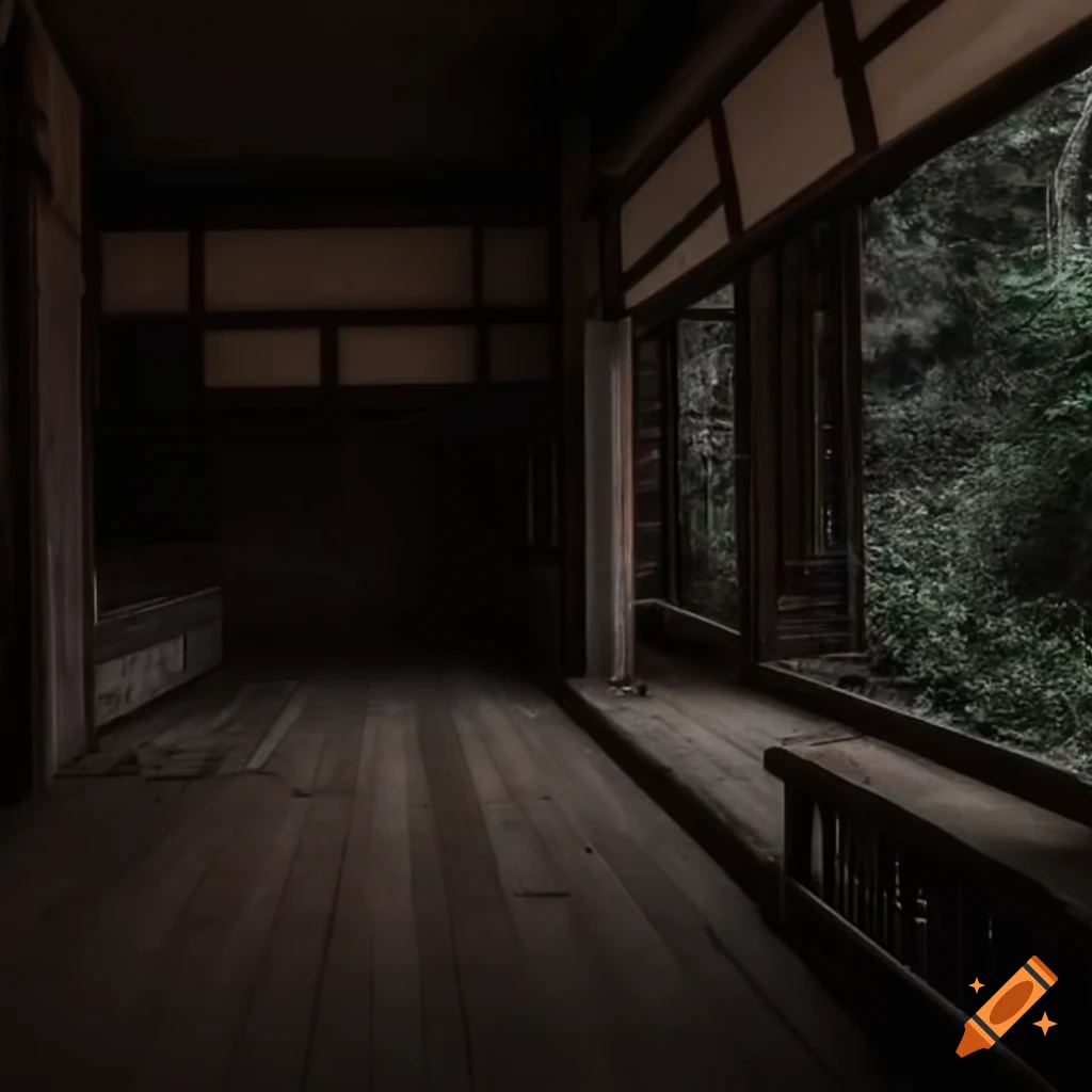 An eerie and mysterious japanese village lost in time on Craiyon