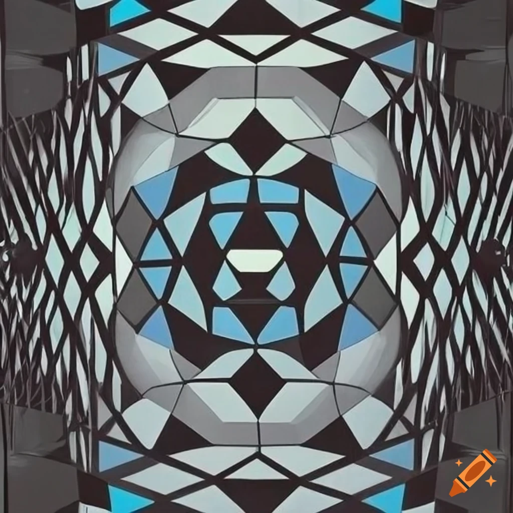 Surreal penrose paradox artwork by victor vasarely on Craiyon