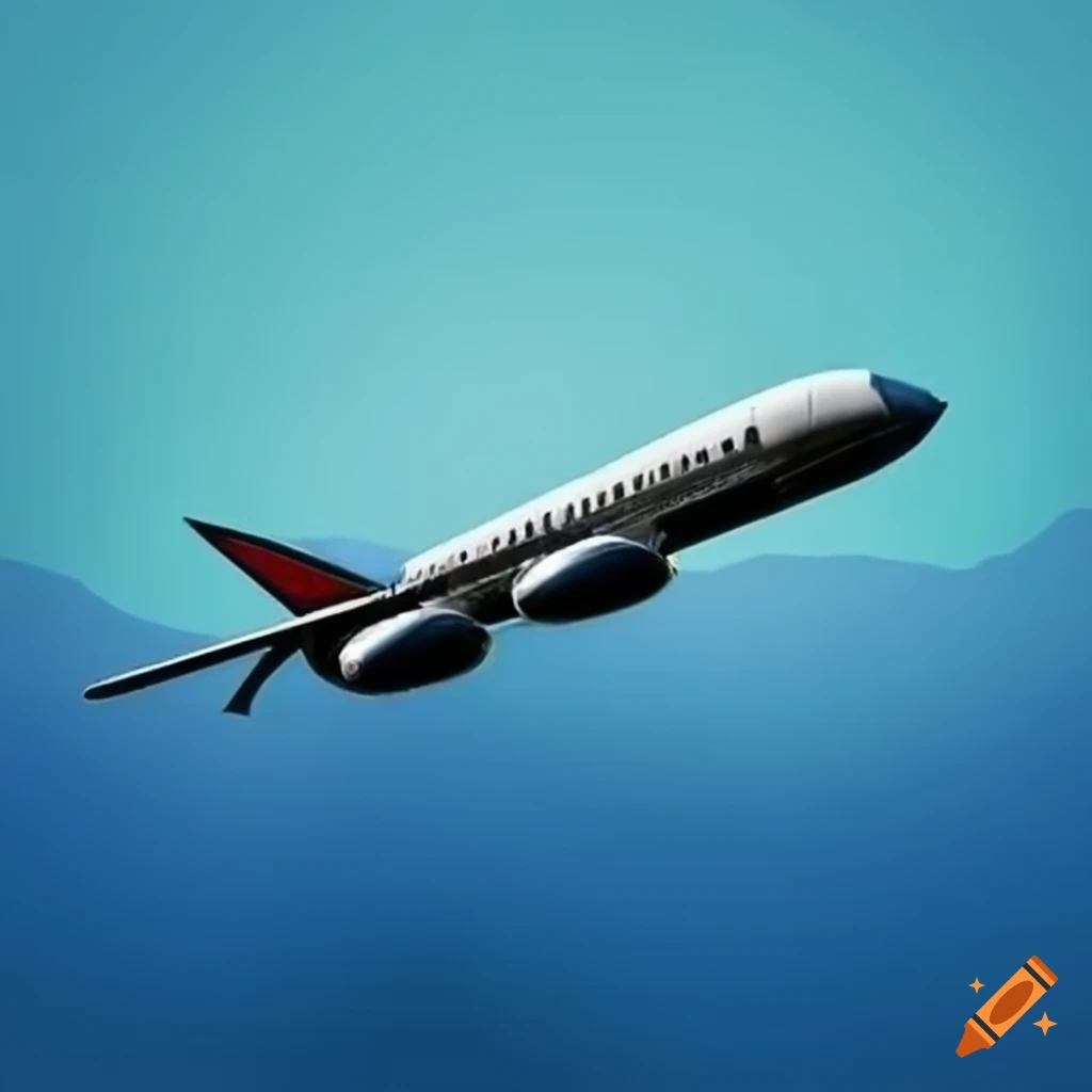 Jet airplane on Craiyon